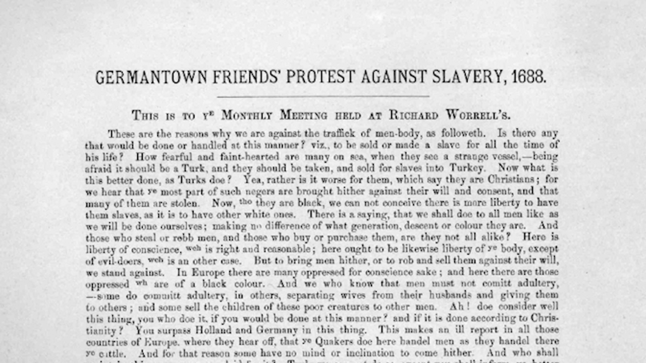 Black History Month: This was the first recorded slavery protest in the ...