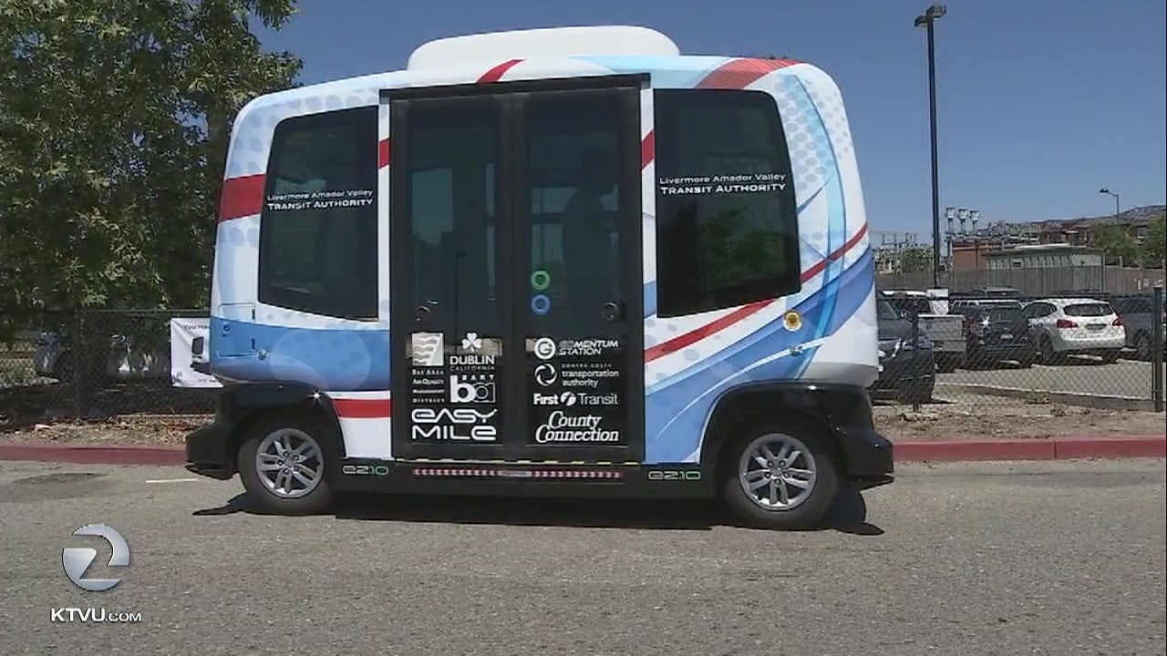 Shared autonomous vehicles for public transit demonstrated in Dublin ...