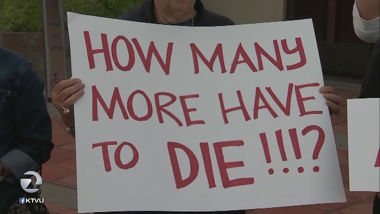 Vigil for mass shooting victims held in Pinole | KTVU FOX 2