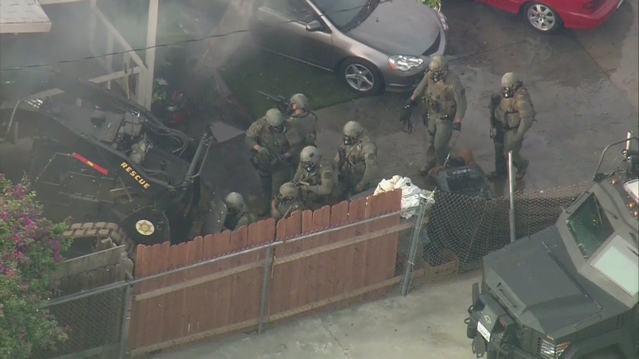 Hours Long Standoff In San Gabriel Ends With Suspect Fatally Shot By