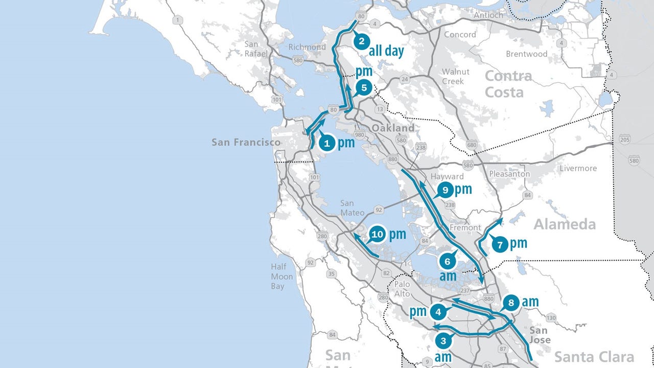 New list ranks Bay Area's top congested freeways | KTVU FOX 2