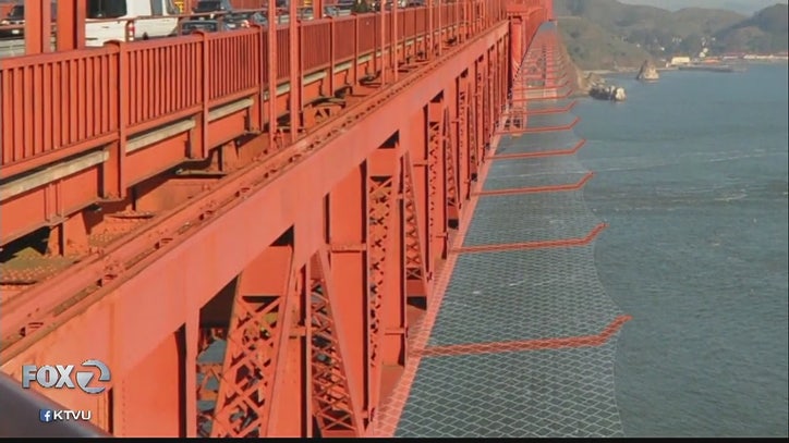 Golden Gate Bridge suicide nets delayed two years | KTVU FOX 2