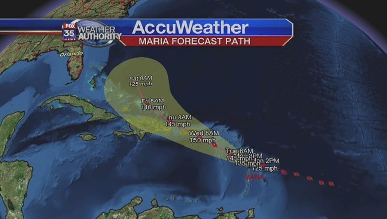 hurricane maria path