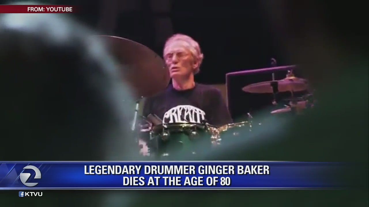 Ginger Baker, drummer for Cream, dies at 80 | KTVU FOX 2