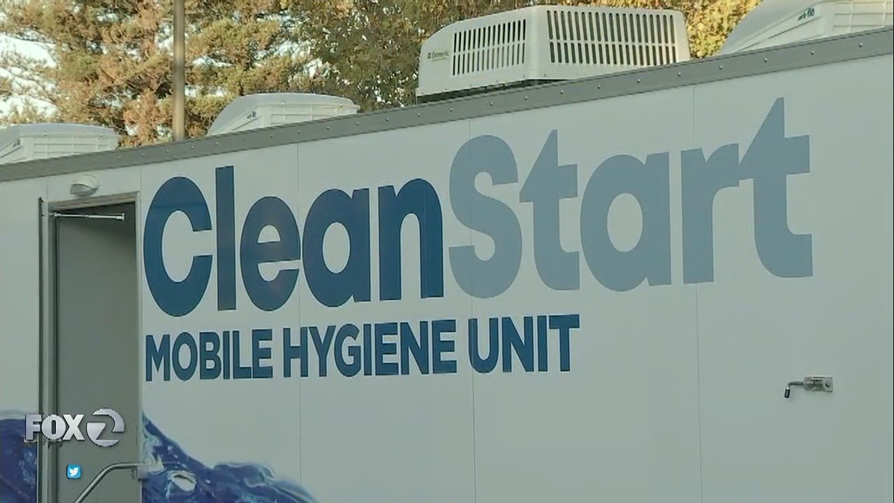 Mobile hygiene trailer for homeless rolls out in East Bay | KTVU FOX 2