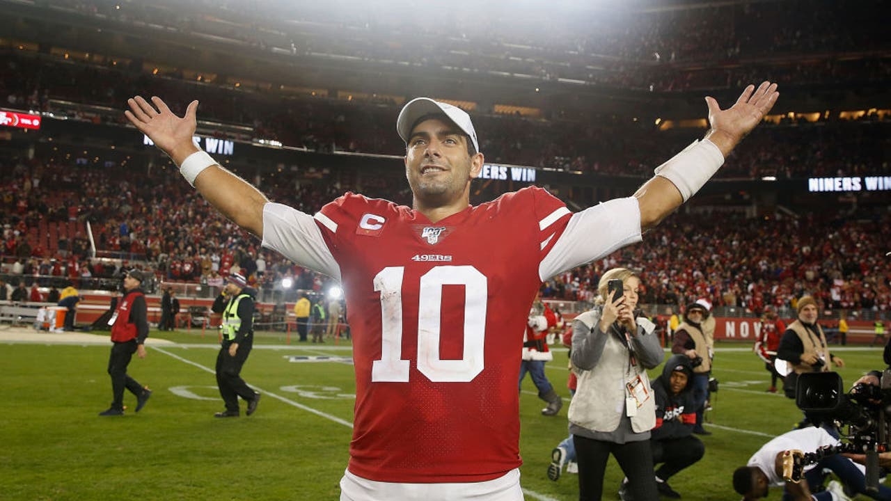 QB Jimmy Garoppolo ready for 1st playoff start for 49ers QB Jimmy Garoppolo ready for 1st playoff start for 49ers