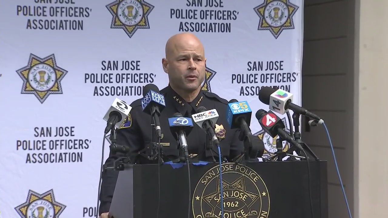 RAW: SJPD holds press conference after reserve officer tests positive ...