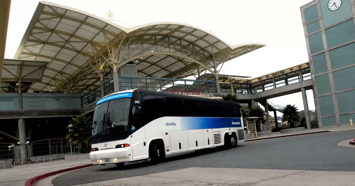 Loading zones and shuttle stops at Millbrae BART station being ...