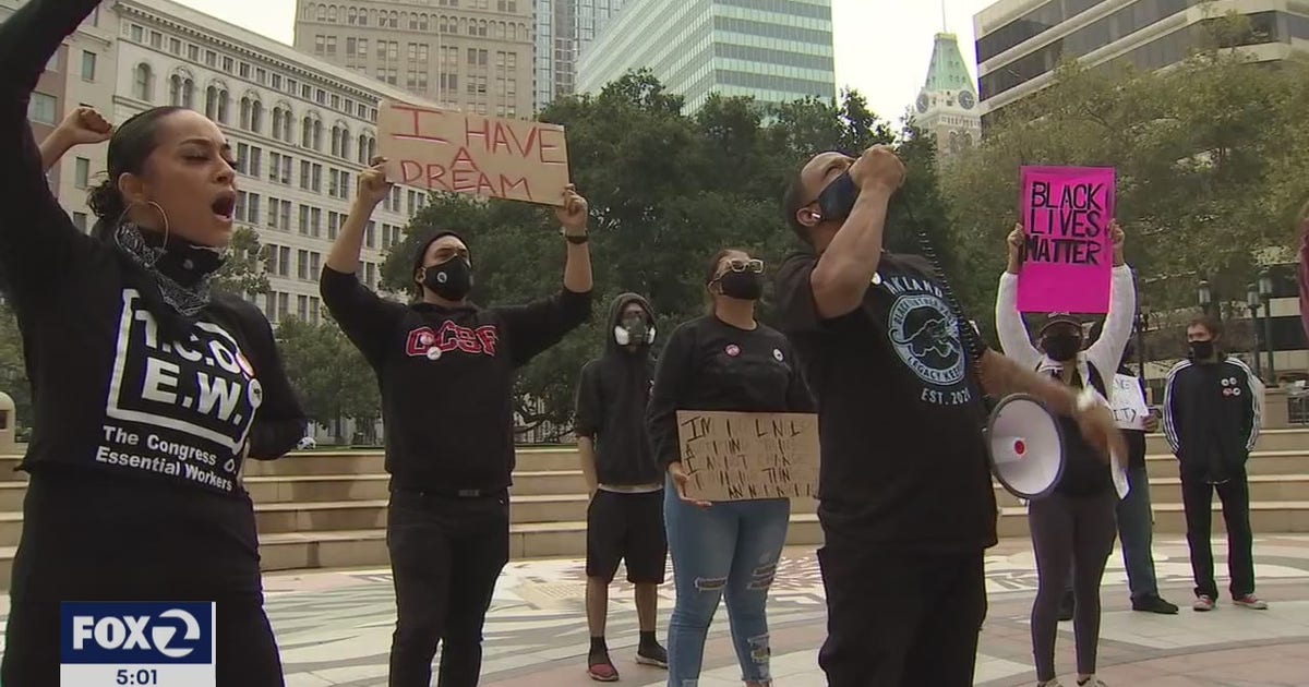 Protesters honor Dr. King's legacy - and demand change | KTVU FOX 2
