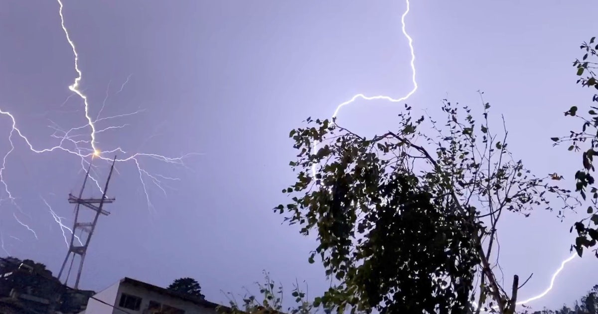 Lightning strikes around Bay Area spark multiple wildfires | KTVU FOX 2