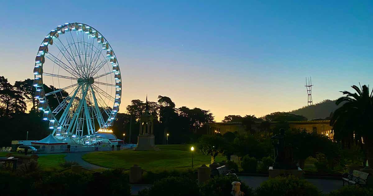 At long last, 150-foot Ferris wheel ready for a spin at Golden Gate ...
