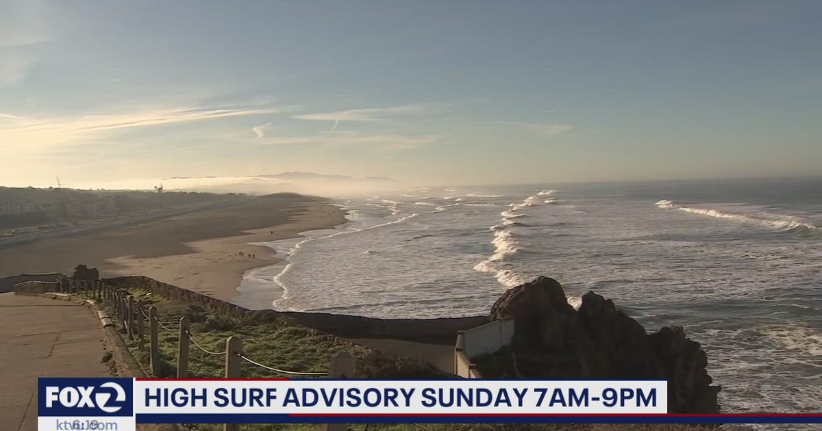 High surf warning issued along coastal region | KTVU FOX 2