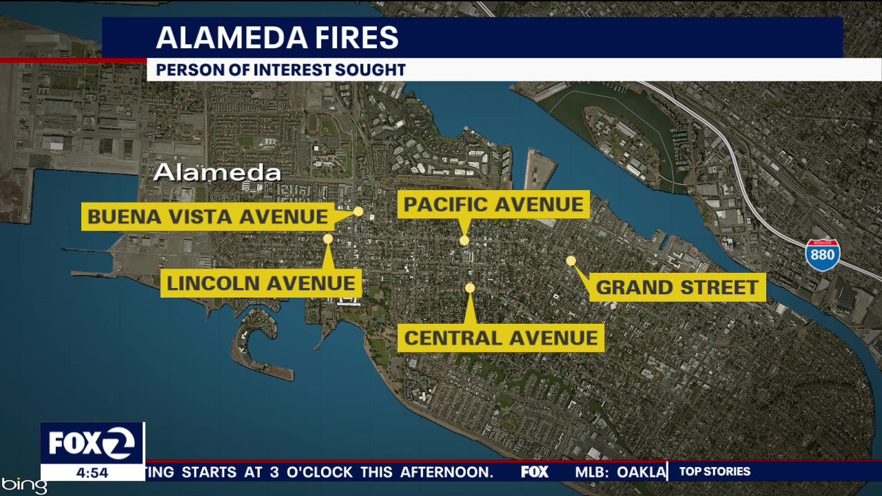 String of fires in Alameda