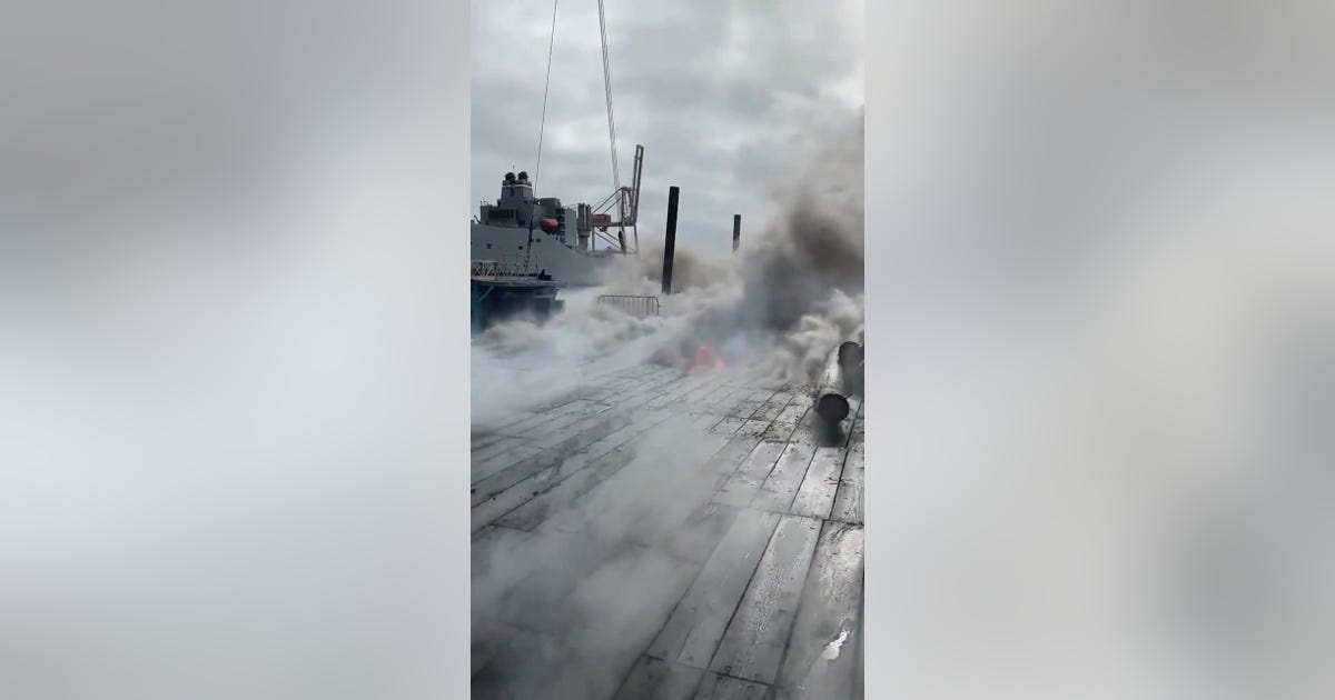 Investigators: San Francisco pier fire started by fireworks | KTVU FOX 2