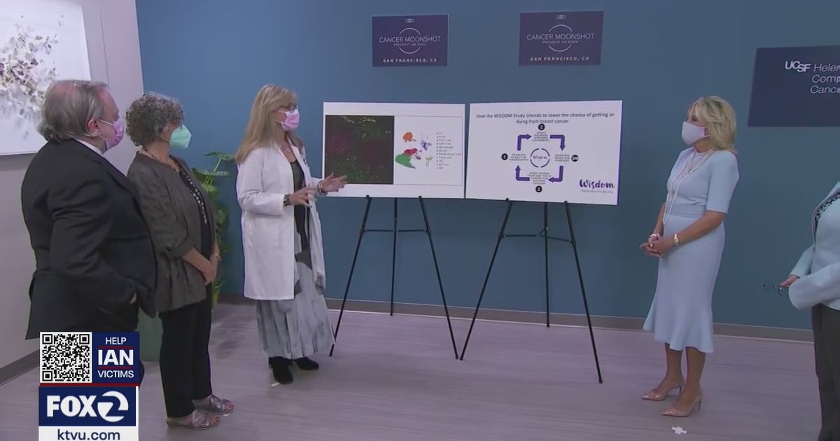First Lady Jill Biden tours San Francisco's UCSF cancer center | KTVU FOX 2