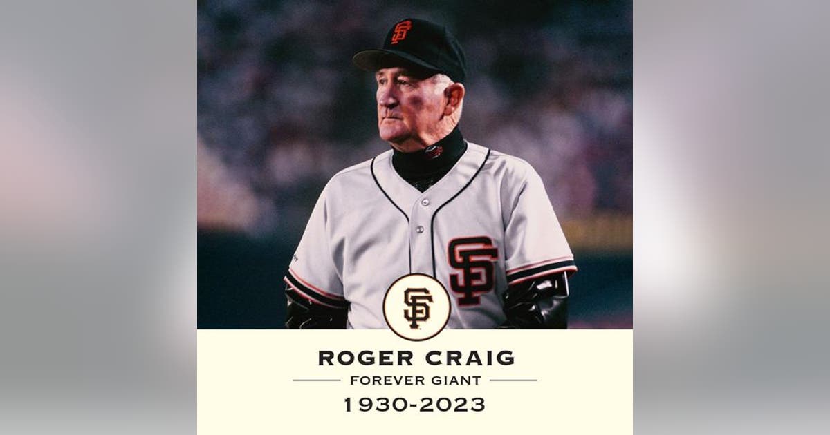 Former SF Giants manager Roger Craig dead at 93 | KTVU FOX 2