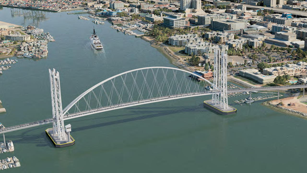 Alameda-Oakland pedestrian bridge needs public support, city officials ...