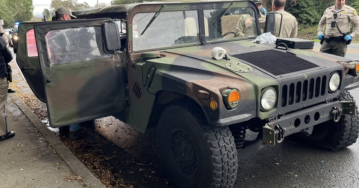 National Guard Humvee recovered months after theft from armory | KTVU FOX 2