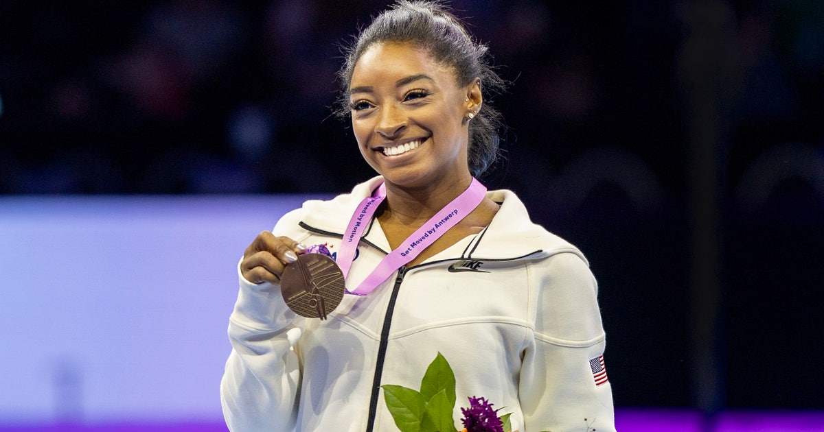 Simone Biles named AP Female Athlete of the Year after triumphant ...