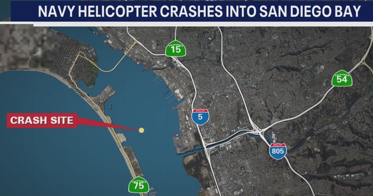 US Navy helicopter crashes into bay during training exercise in ...