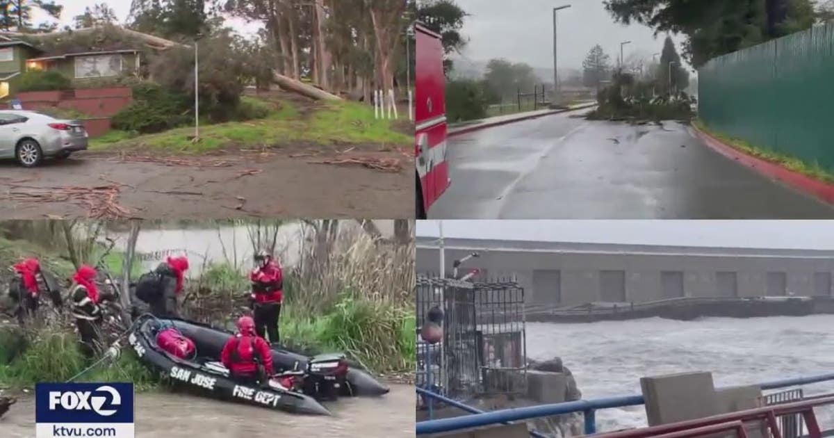 California storm photos show dramatic damage across state | KTVU FOX 2