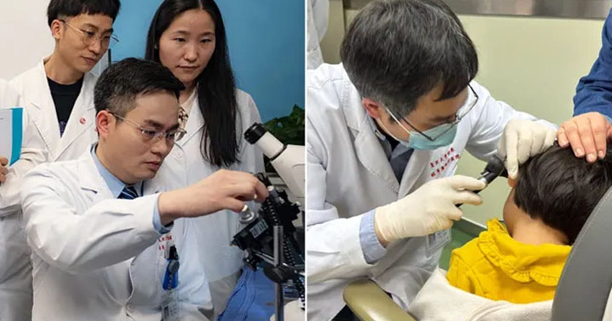 Children with total deafness regain hearing after ‘groundbreaking’ gene ...