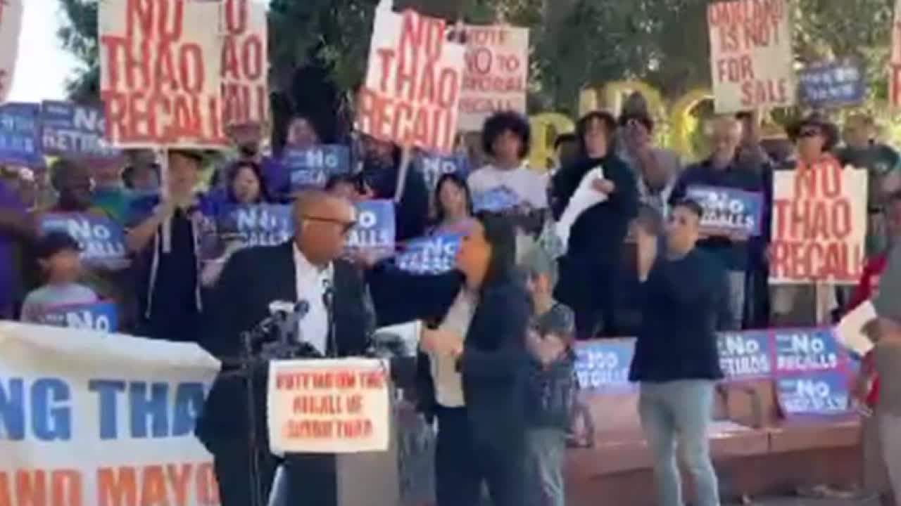 Oakland mayor holds anti-recall rally, forgets to file formal ...