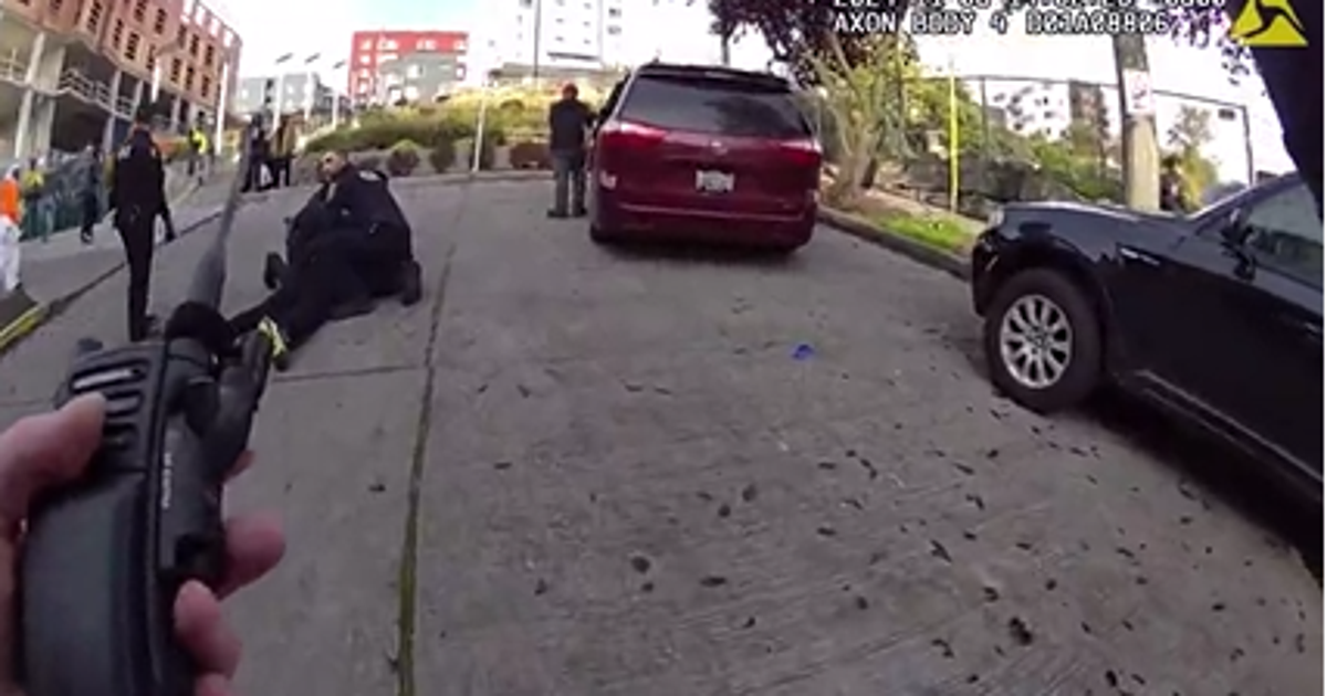 Bodycam footage shows Seattle police arrest the mass stabbing suspect ...