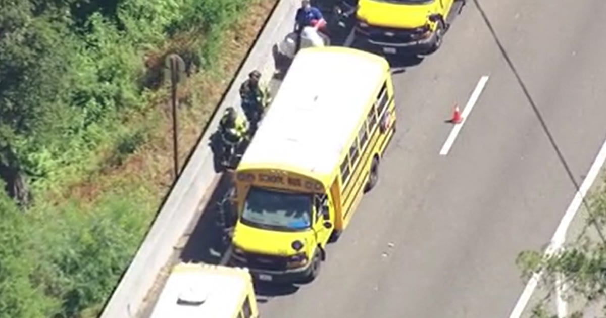 Another school bus crash involving dozens of children in Santa Cruz ...