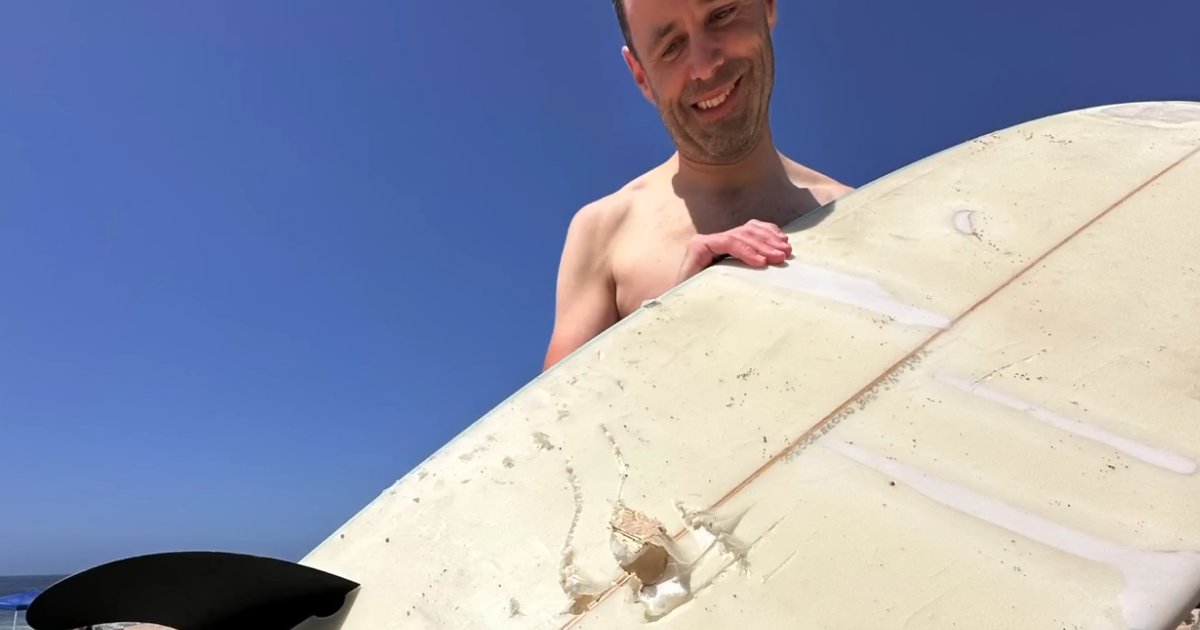 Shark attacks Montara State Beach surfer, chomps board | KTVU FOX 2