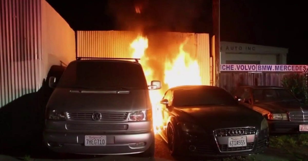 Second potential arson incident in San Jose in as many days | KTVU FOX 2