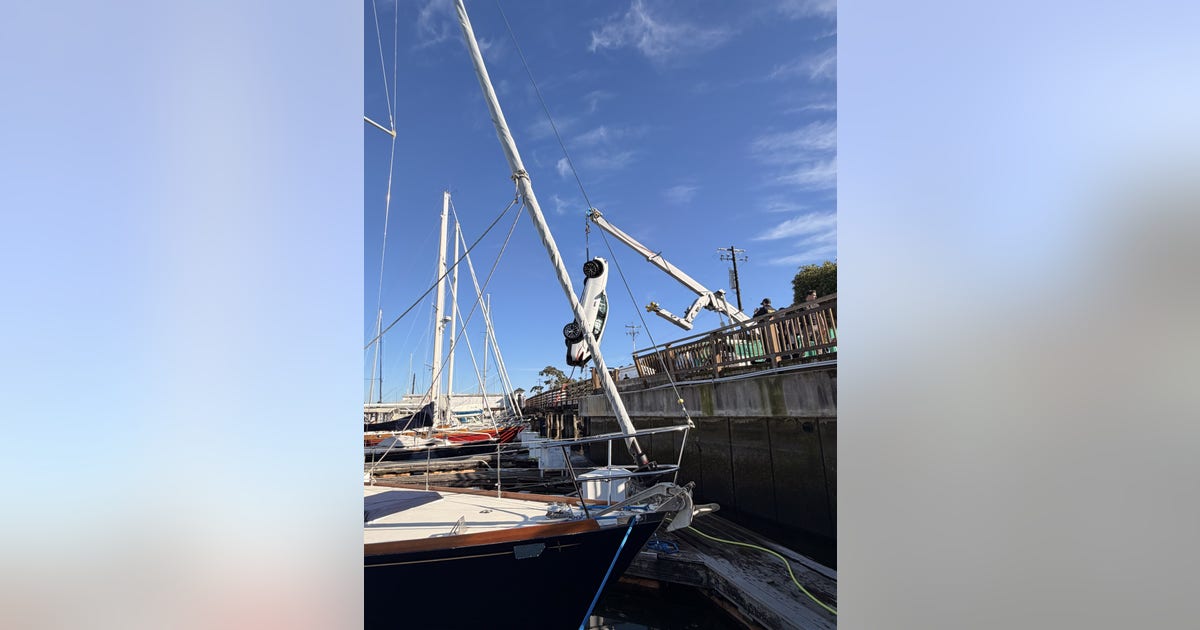 Driver dies after vehicle becomes submerged in water at Sausalito Yacht ...