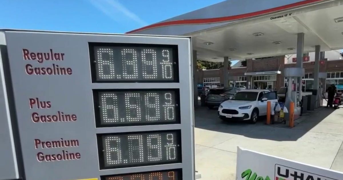 President Trump calls for suspension of Federal Gas Tax as Iran War ...