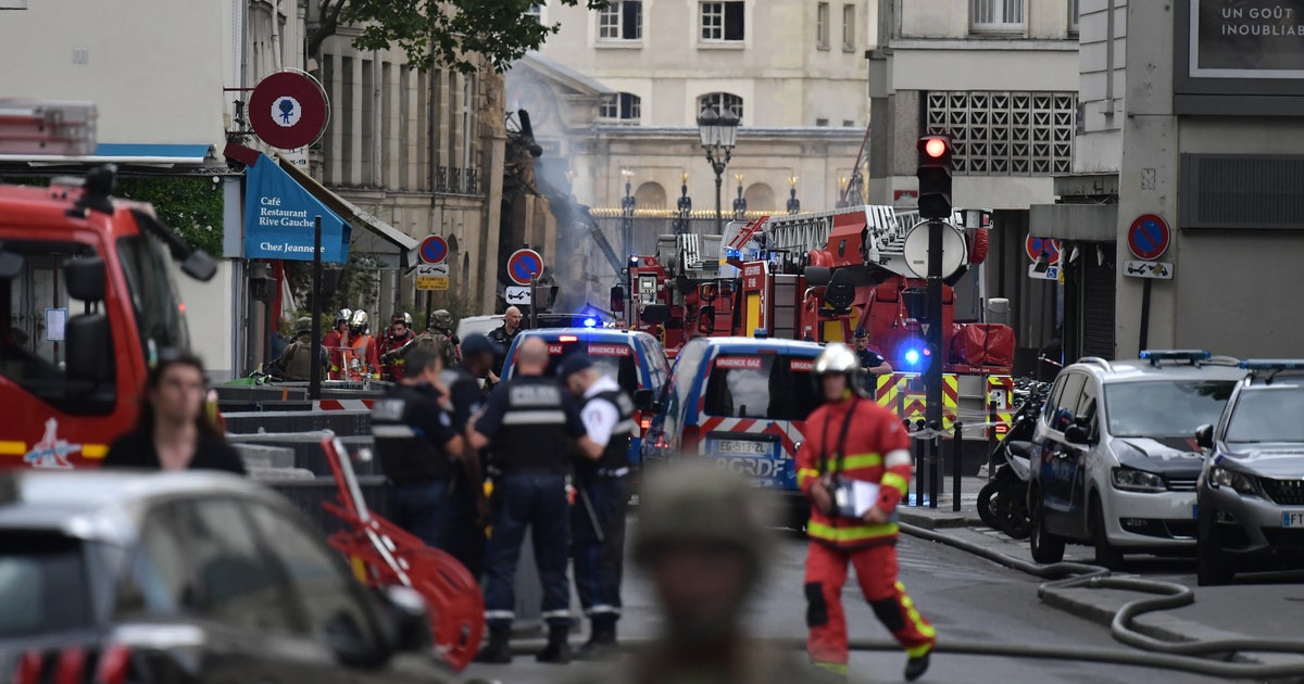 Explosion in Paris injures at least 24 people, police look at gas leak ...