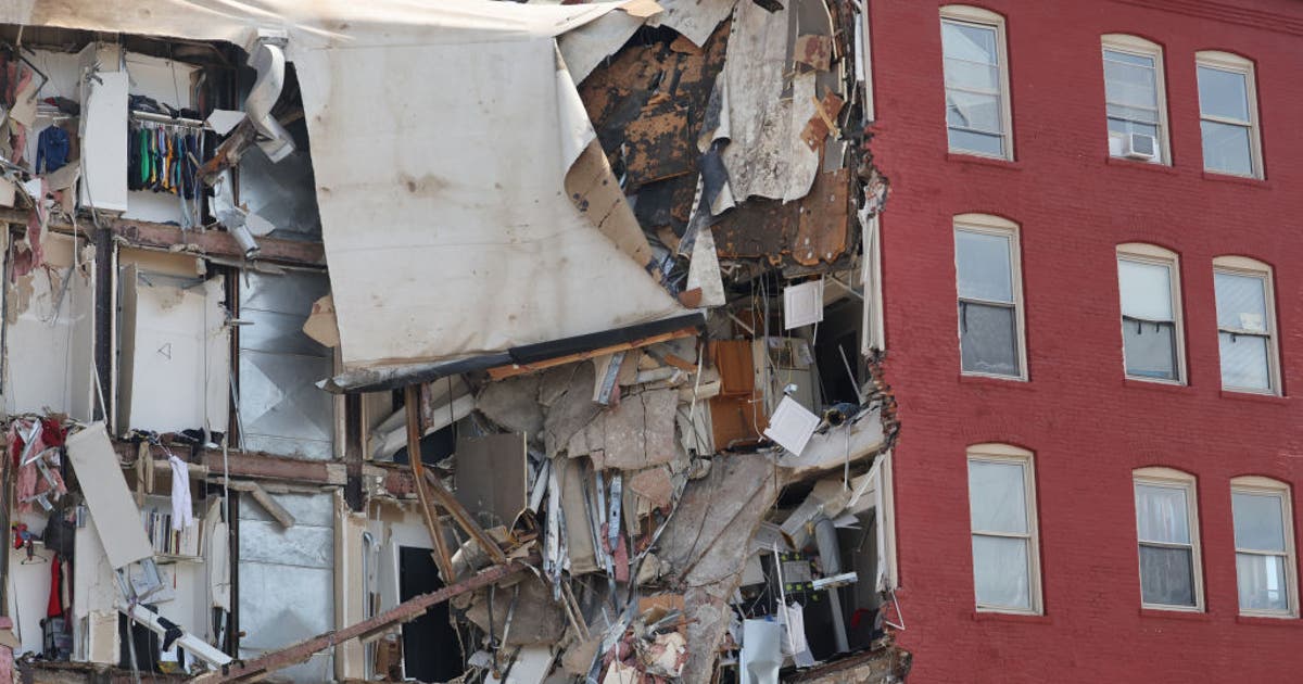 Demolition begins for collapsed Iowa apartment building | LiveNOW from FOX