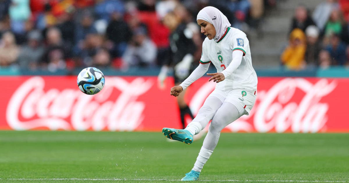 Morocco's Nouhaila Benzina makes Women's World Cup history competing in ...