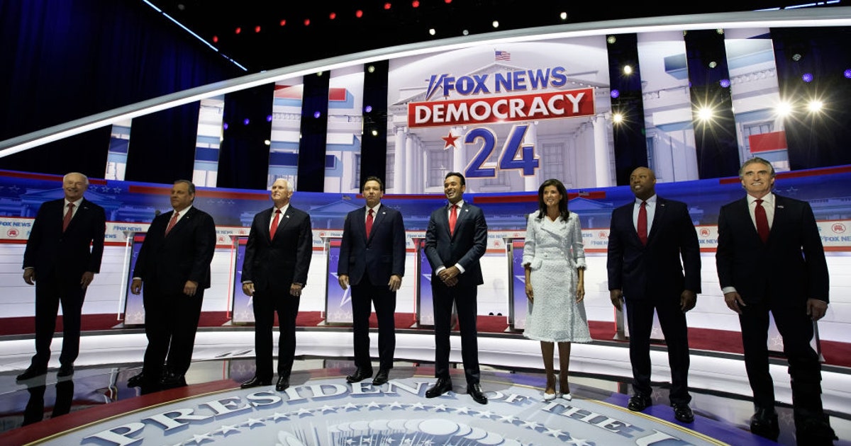 Here are the key moments from the first Republican presidential debate ...