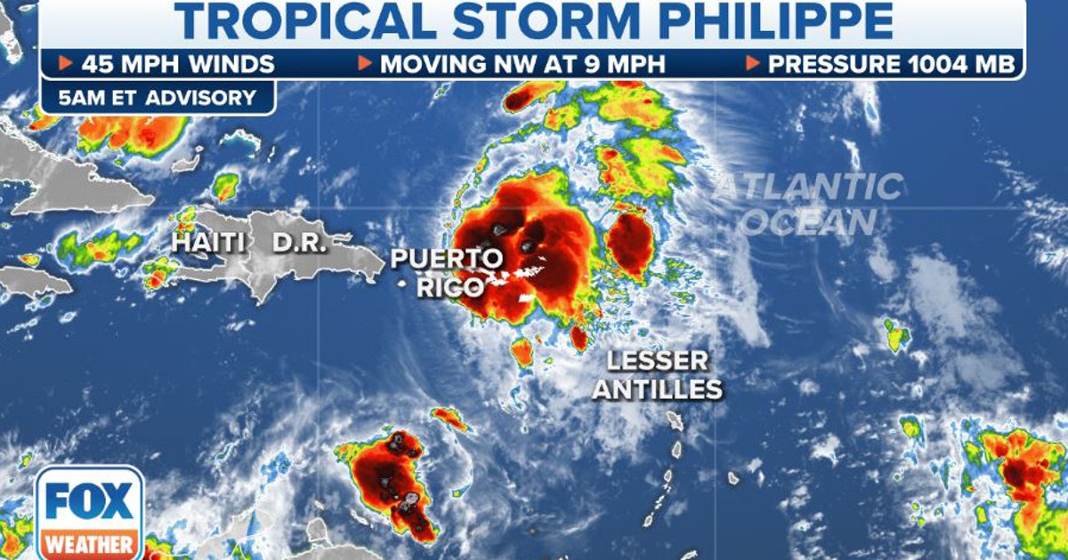 Philippe could impact New England this weekend with heavy rain, wind ...
