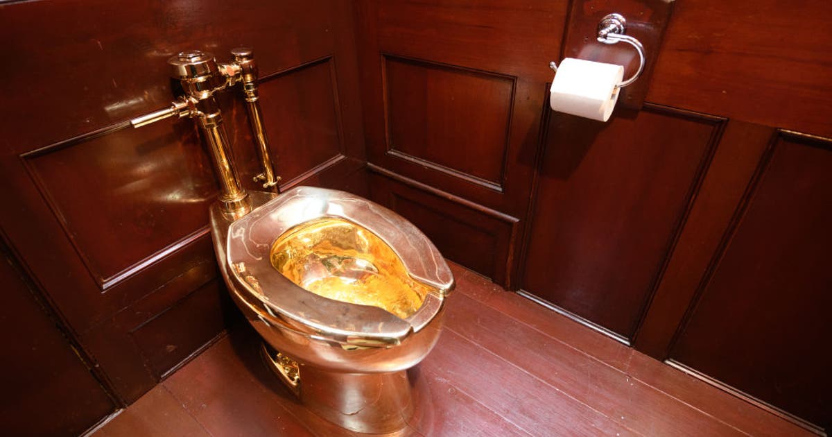 4 men charged in $5.95M gold toilet heist from Winston Churchill’s ...