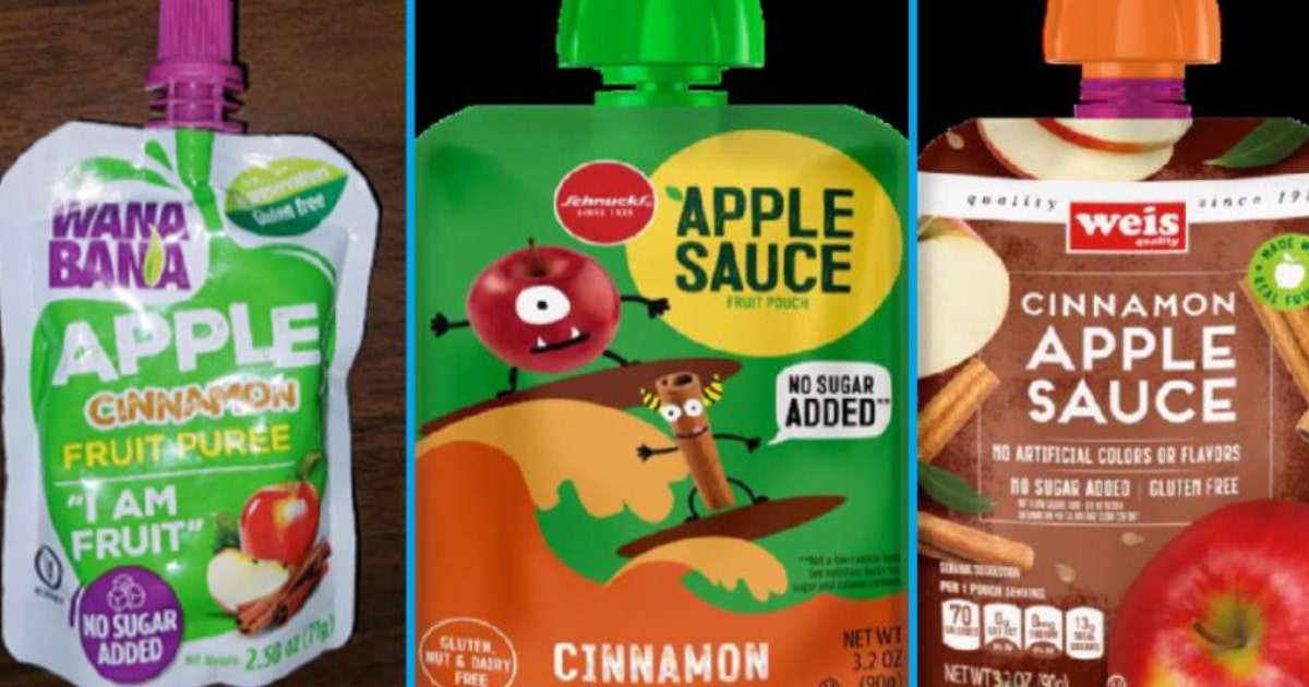 Lead-tainted applesauce pouches contained additional potential toxic ...