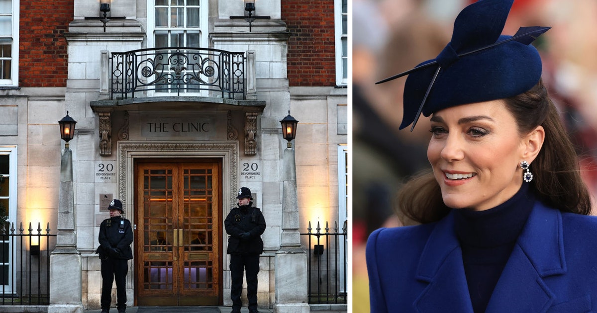 Kate, Princess of Wales, leaves London hospital after abdominal surgery ...