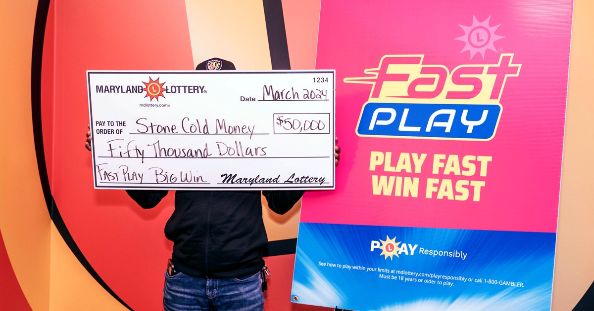 Lottery winner in Maryland identifies himself only as 'Stone Cold Money ...