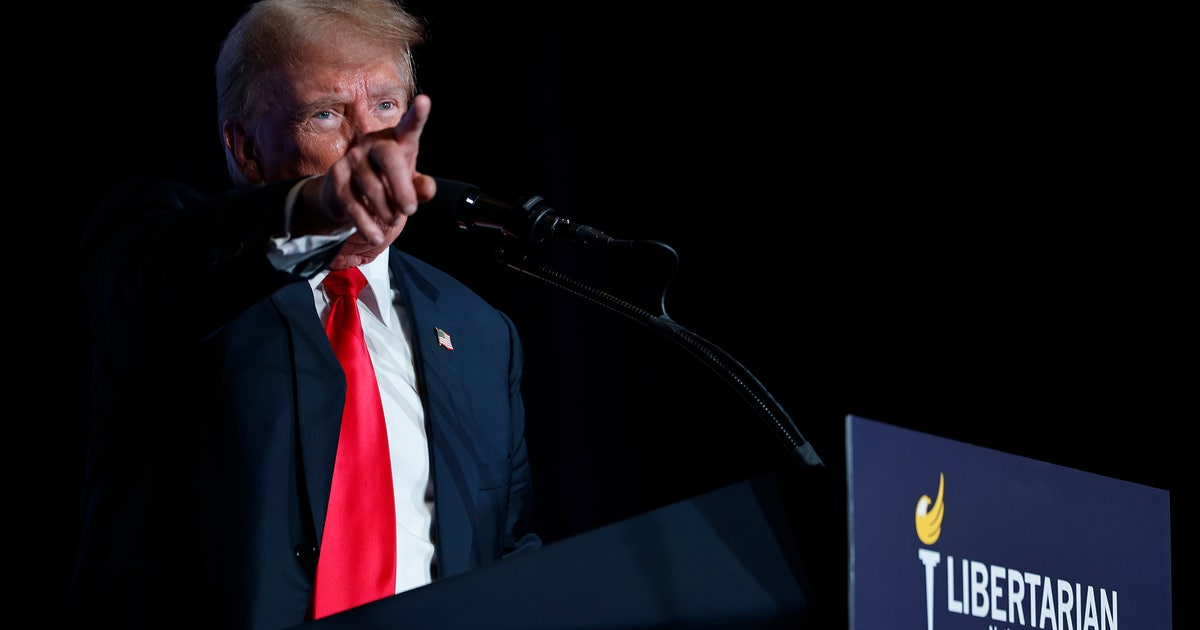 Trump booed during Libertarian convention speech | LiveNOW from FOX