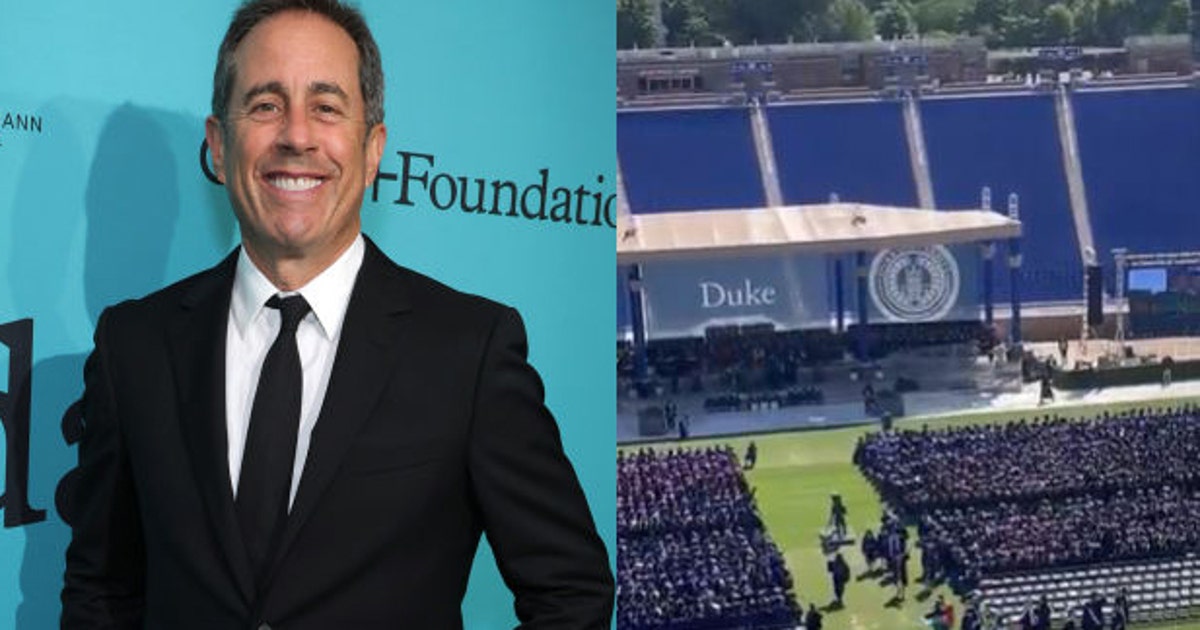 Jerry Seinfeld’s commencement speech prompts Duke students to walk out ...