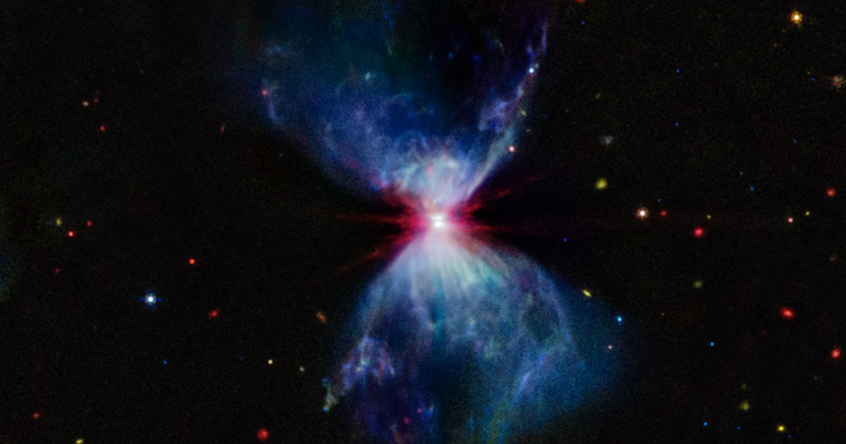 Red, Webb and boom: NASA telescope captures celestial firework from ...