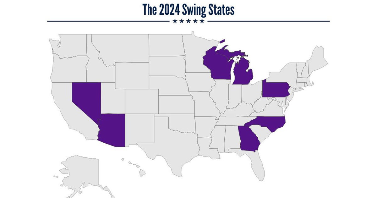 Swing states: Why these 7 states could decide the 2024 presidential ...