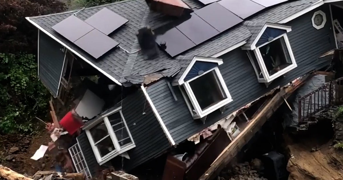 Watch: Connecticut home collapses amid historic flooding | LiveNOW from FOX