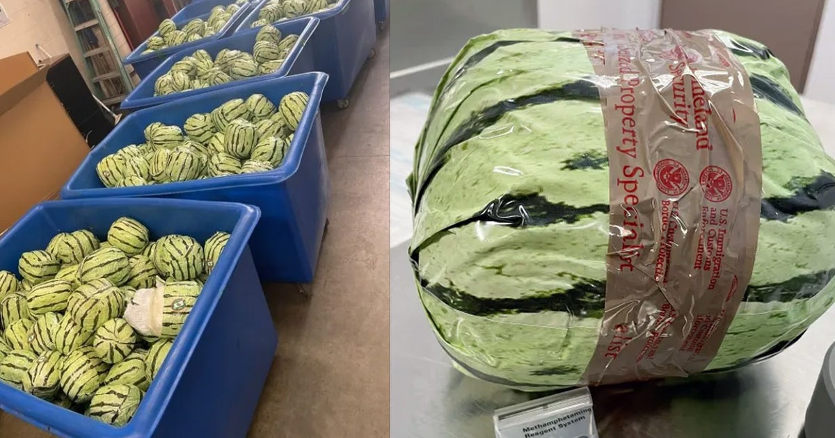 Fake watermelons held $5M worth of meth, Border Patrol says | FOX 5 Atlanta