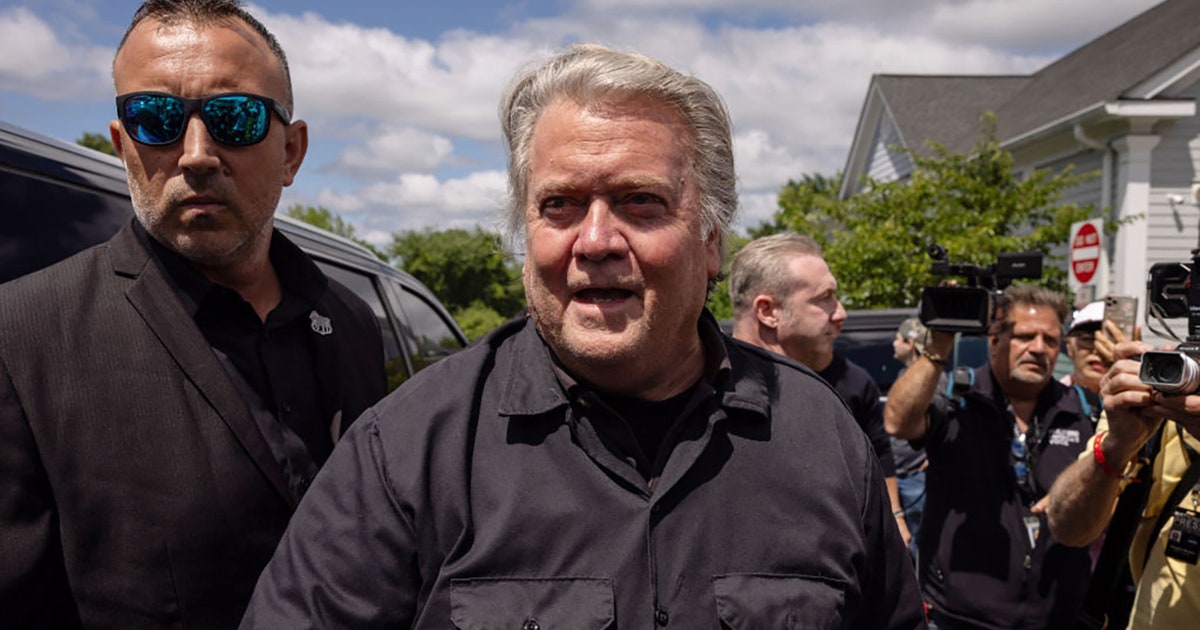 Steve Bannon released from prison after serving contempt of Congress ...
