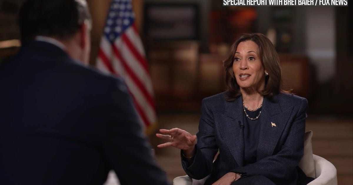 Harris' testy FOX News interview covers immigration, Biden, Trump ...